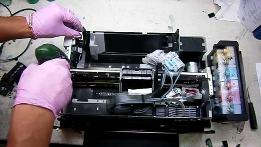 Complete Guide of Disassembling Epson L800 Photo Printer | PCingredient