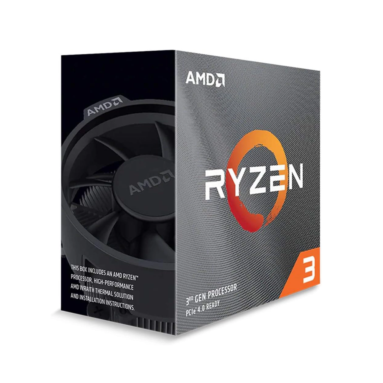 AMD Ryzen 3 3300X, AM4, 4 Cores 8 Threads, 4.3 GHz Max